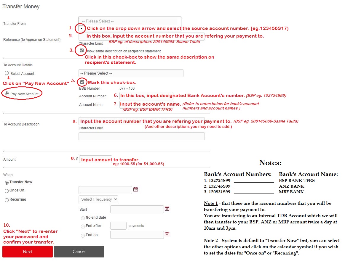 Internet Banking Express - Home - Tonga Development Bank